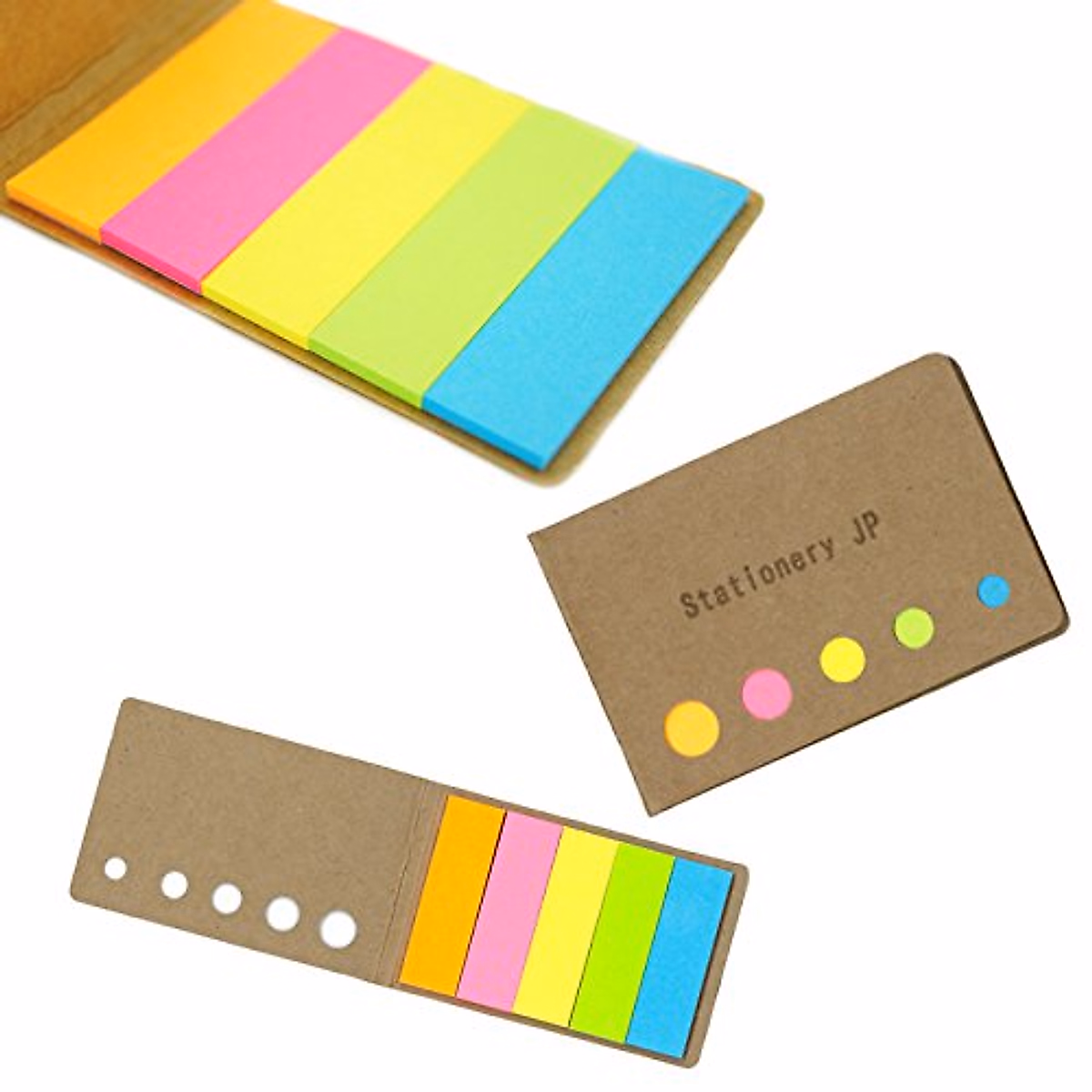 UMR-83E Refills for Signo 307 Gel Ink Ballpoint Pen, 0.38mm, Black Ink, 10-Pack, Sticky Notes Value Set