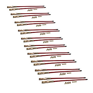 The ROP Shop | Pack of 10 - Set of 27-inch Red, Universal Plow Blade Guide for SnowEx B61049