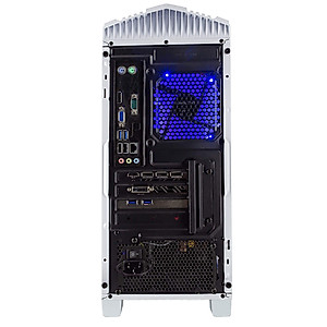 Periphio Vortex Gaming PC Desktop Computer Tower, Intel Quad Core i5 3.2GHz, 16GB RAM, 120GB SSD 500GB 7200 RPM HDD, Windows 10, Nvidia GT1030 2GB Graphics Card, HDMI, Wi-Fi (Renewed)