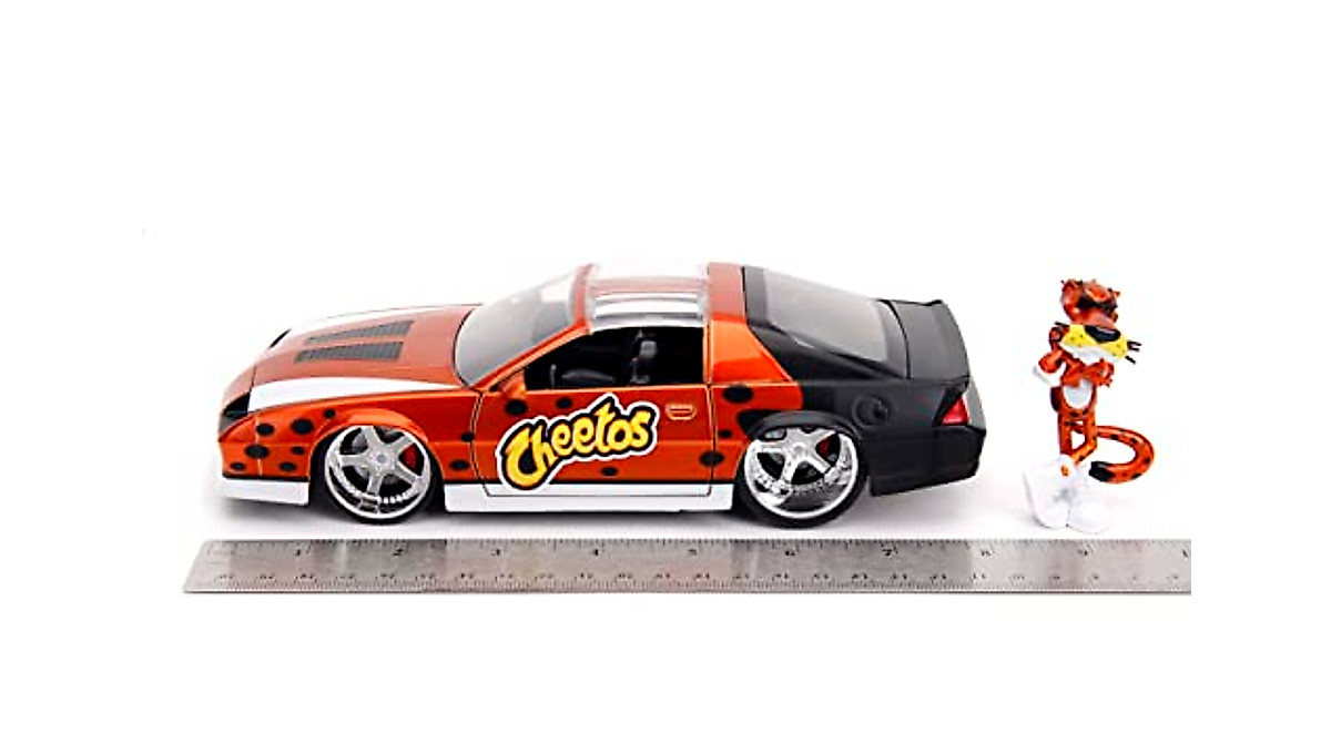 Jada Toys Cheetos 1985 Camaro Z28 Die-Cast Car & Chester Figure