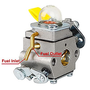 HUZTL CS26 Carburetor for Ryobi Homelite SS26 SS30 CS30 25cc 26cc 30cc Trimmer Blower Weed Eater Parts 308054043 308054013 308054003 308054077 C1U-H60