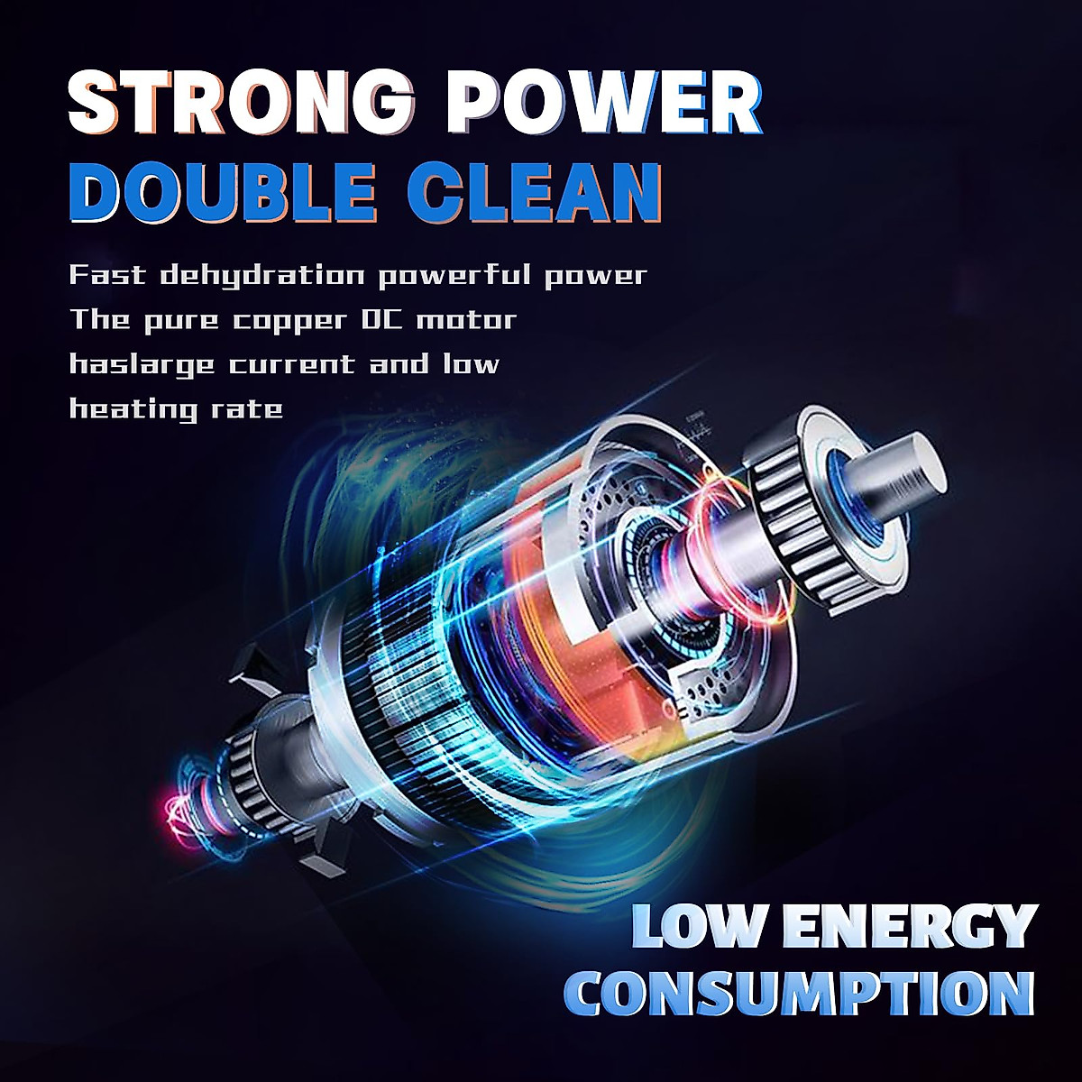 Portable Mini Washing Machine, 9 Litre Large Capacity Mini Washer for Underwear, Foldable Washing Machine with Upgraded Capacity and Round Body for Baby Clothes,Pet Garments or Other Small Items.Green