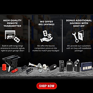 Garage Outlet Mini Keychain Door Remote Opener 3-Button Purple Learn Button for Liftmaster 370LM 371LM 372LM 373LM 374LM Chamberlain Craftsman 139.53753