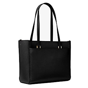 Michael Kors Maisie Large Pebbled Leather 3-IN-1 Tote Bag (Black)