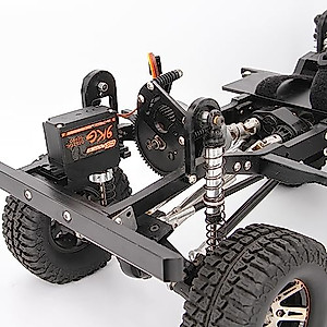 DSPOWER 9KG Waterproof Plastic Digital Servo Metal Gear High Torque Motor Servos with 25T Servo Horn for 1/8 1/10 1/12 RC Drift Car On Road Off Road Buggy Baja Boat Drones Aircraft Helicopter Robot.