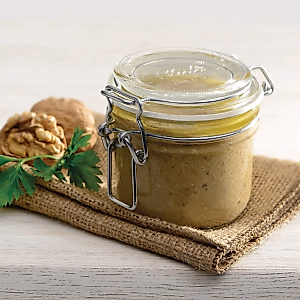 Bormioli Rocco 1234 Fido Clear Jar, 6.75 Oz, 6.75 Ounce