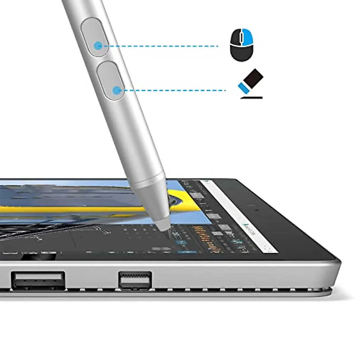Pen for Microsoft Surface Go 2 10.5 Touchscreen Latest Model Work with Microsoft Surface Laptop
