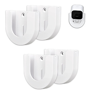 4pack Blink Mini Camera Wall Mount , Strong Adhesive Wall Mount for Blink Mini Indoor Camera, No Drilling or Screw Secured Fixed,Easy to Install