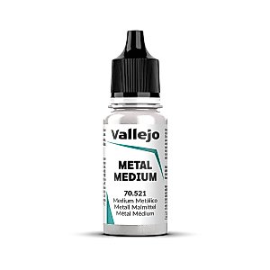 Vallejo Acrylic Paint, Metallic Medium