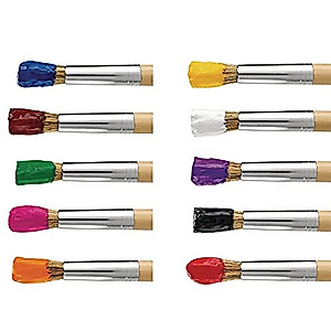 Colorations 1/2 Gallon Simply Washable Tempera Paint, Set of 10 Colors, School Art Supplies, Art Supplies, Craft Projects, Arts and Crafts, Drawing, Coloring