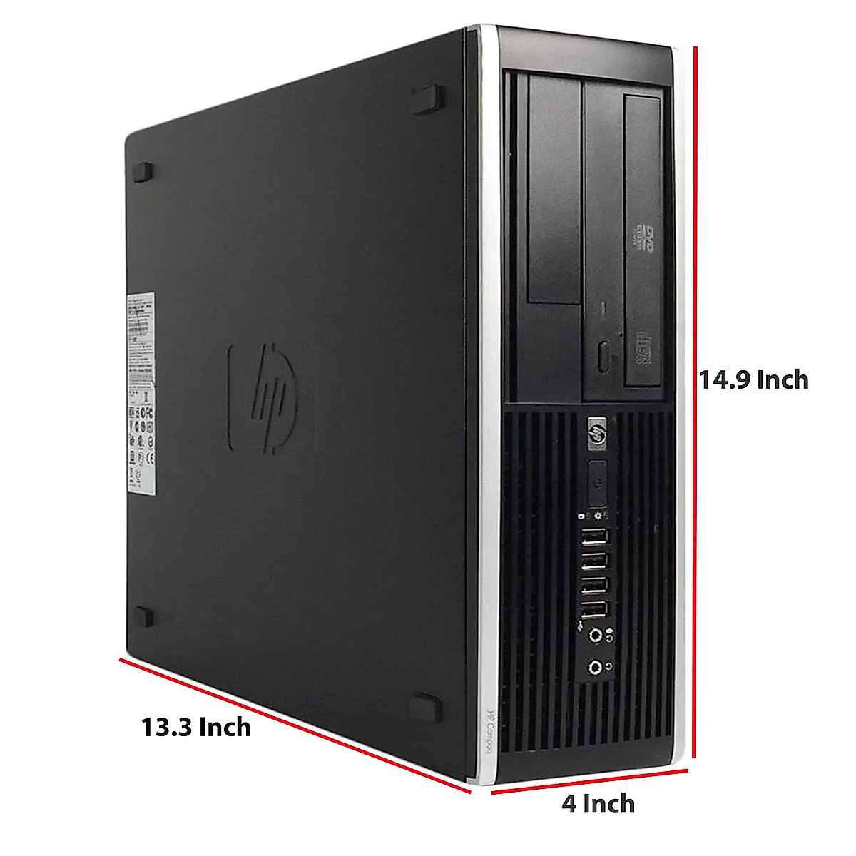 HP 8300 SFF Computer Desktop PC, Intel Core i5 3.2GHz Processor, 8GB Ram, 1TB Hard Drive, HDMI, NVIDIA GeForce GT 1030 2GB DDR5, WiFi & Bluetooth, Windows 10 (Renewed)