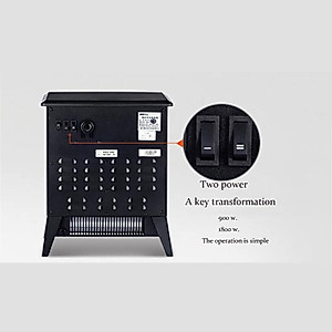 FEELIN Electronic Fireplace Water Vapor Fireplace Simulation Fire Electric Fireplace Heater Vertical Heater's Household Electric Heater to Office 220 V Electric Fireplace