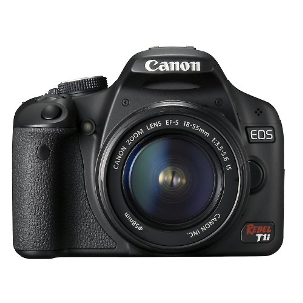 Canon EOS Rebel T1i 15.1 MP CMOS Digital SLR Camera with 3-Inch LCD and EF-S 18-55mm f/3.5-5.6 IS Lens (Renewed)