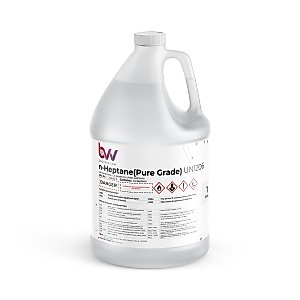 BEST VALUE VACS Lab Grade N-Heptane - Ultra High Purity Solvent - 99.3% Pure Dissolving Heptane Solution - 1 Gallon