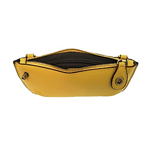 Joy Susan Women's Fashion Purse Mini Crossbody Wristlet Clutch Handbag - Mustard