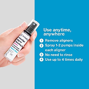 INVISALIGN Aligner Cleaning Spray for Aligner and Retainer Cleaning, 10 ml