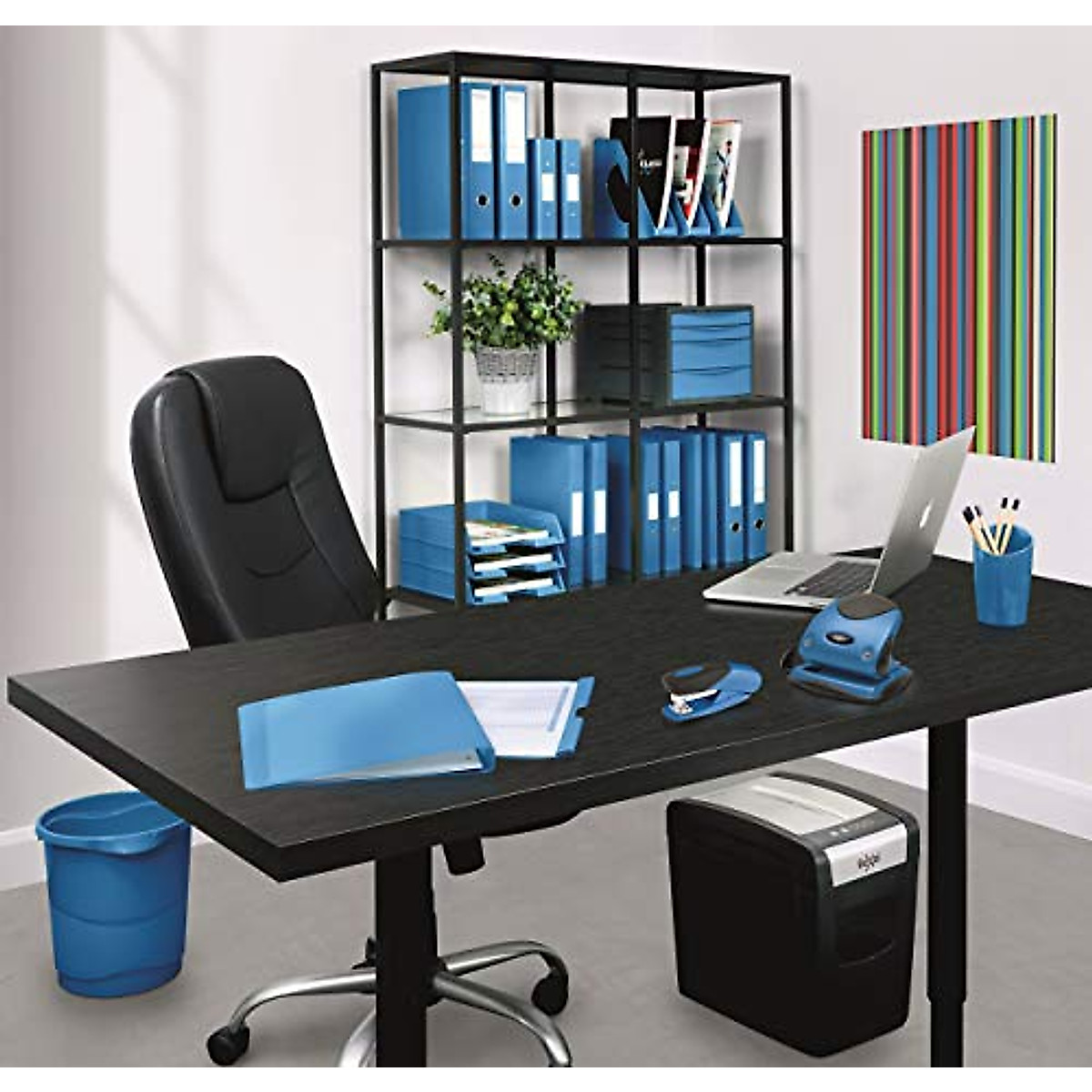 Rexel 2115689 Matador Half Strip Stapler - Blue