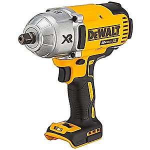 DEWALT 20V MAX XR Brushless High Torque 1/2" Impact Wrench with Detent Anvil, Cordless, Tool Only (DCF899B)