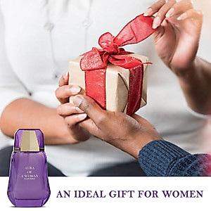 Jean Rish Aura of a Woman Eau De Parfum (3.4 Fl Oz / 100ml) Perfume for Women with Jasmine & Amber Notes - Long Lasting and Luxury Fragrance