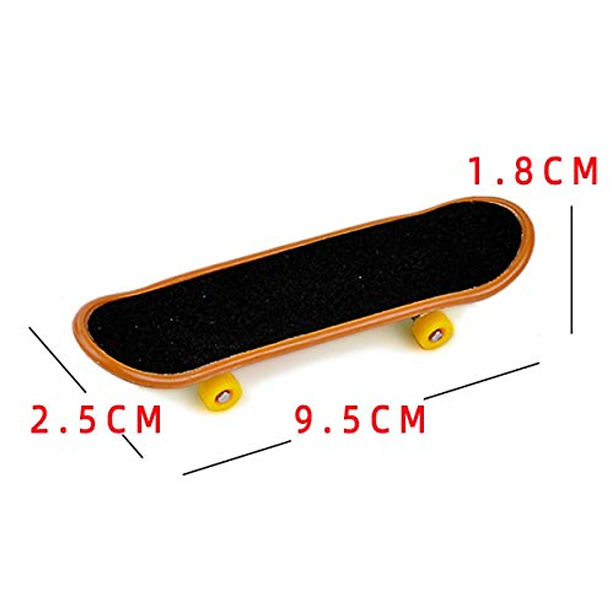 CAOREN Mini Scooter Two Wheel Scooter Children's Educational Toys Finger Scooter Bike Fingerboard Skateboard Fingerboards wi Replacement Wheels and Tools for Kids As Gifts
