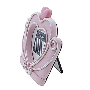 Li'Shay Mini Pink Heart Baby Photo Frame