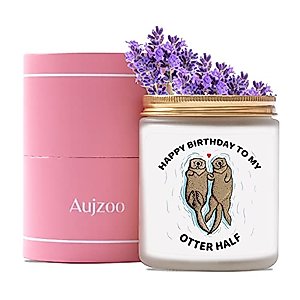 Birthday Gifts for Boyfriend Girlfriend -Boyfriend Birthday Gift Husband Birthday Gift Wife Birthday Gift Ideas Funny Birthday Gifts for Women-Birthday Gifts for Her -Lavender Candles(7oz)