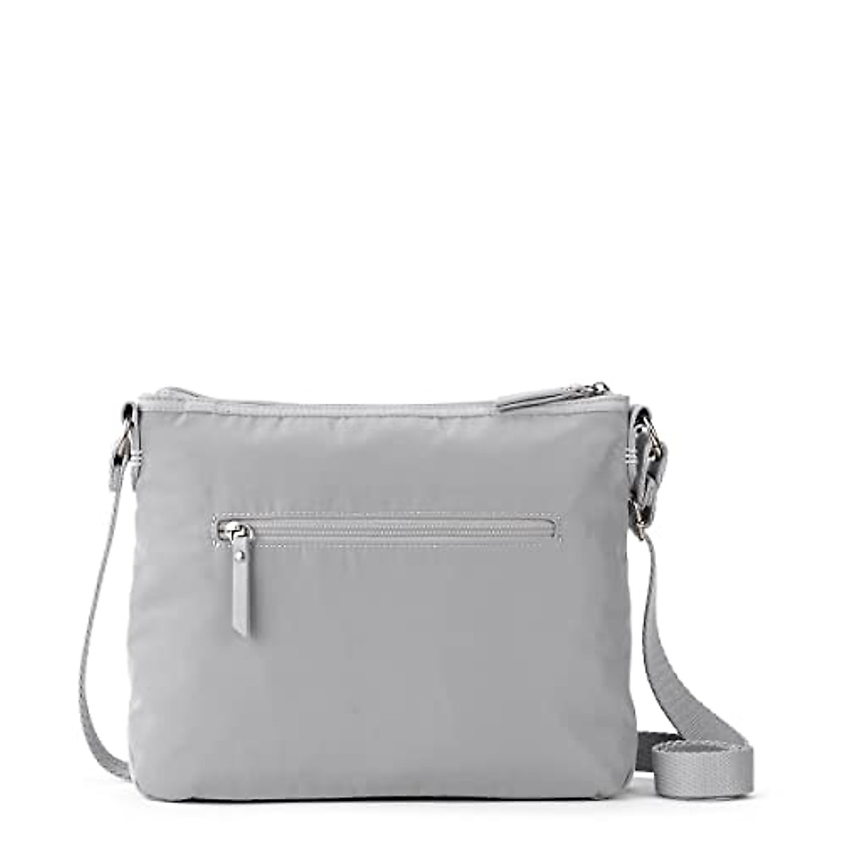 The Sak womens Esperato Recycled Nylon Crossbody, Light Grey, One Size US