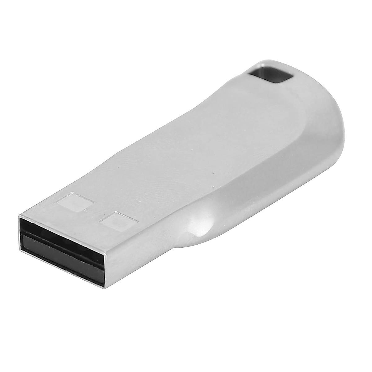 Lazmin112 Flash Drive,Metal Portable Uncovered 2.0 USB Thumb Memory Stick,Pen Drive, for Information Storage Data Transmission, 1/2/4/8/16/32/64/128 GB（Optional）(16g)