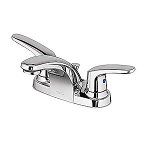 American Standard 7075200.002 Colony Pro Two-Handle Centerset Bathroom Faucet, 1.2 GPM, Polished Chrome