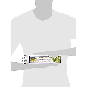 Culinary Accessories Cleaning Solutions 6 Liter Bio Bags Compost Pail Liners 50 count 223886