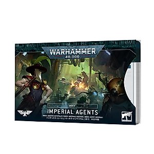 Games Workshop Warhammer 40k - Index Cards: Imperial Agents