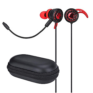 Stereo Gaming Earbuds with Microphone, GE-109 for Smartphone, PC, PS4, Xbox One, Cable 1.2m