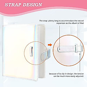 256 Vertical Photos for Instax Mini 12 Photo Album,Polaroid Photo Albums 2x3 for Fujifilm Instax Mini 11 9 8 7s 40 Film, Polaroid 300, HP Sprocket, K-pop Photocards (Magic Silver)