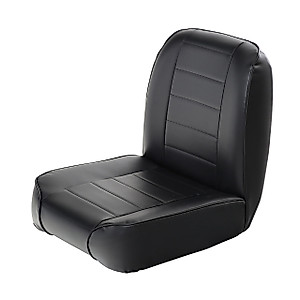 Smittybilt Low-Back Bucket Front Seat (Black) - 44801