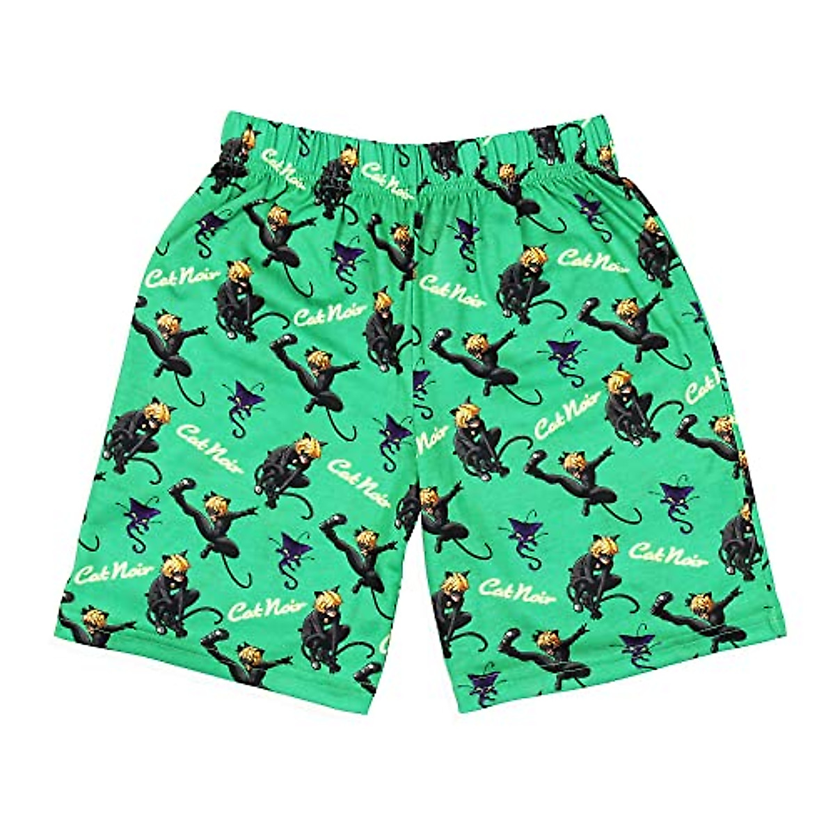 INTIMO Miraculous: Tales of Ladybug & Cat Noir Boys' Character Sleep Pajama Set Shorts (14/16)