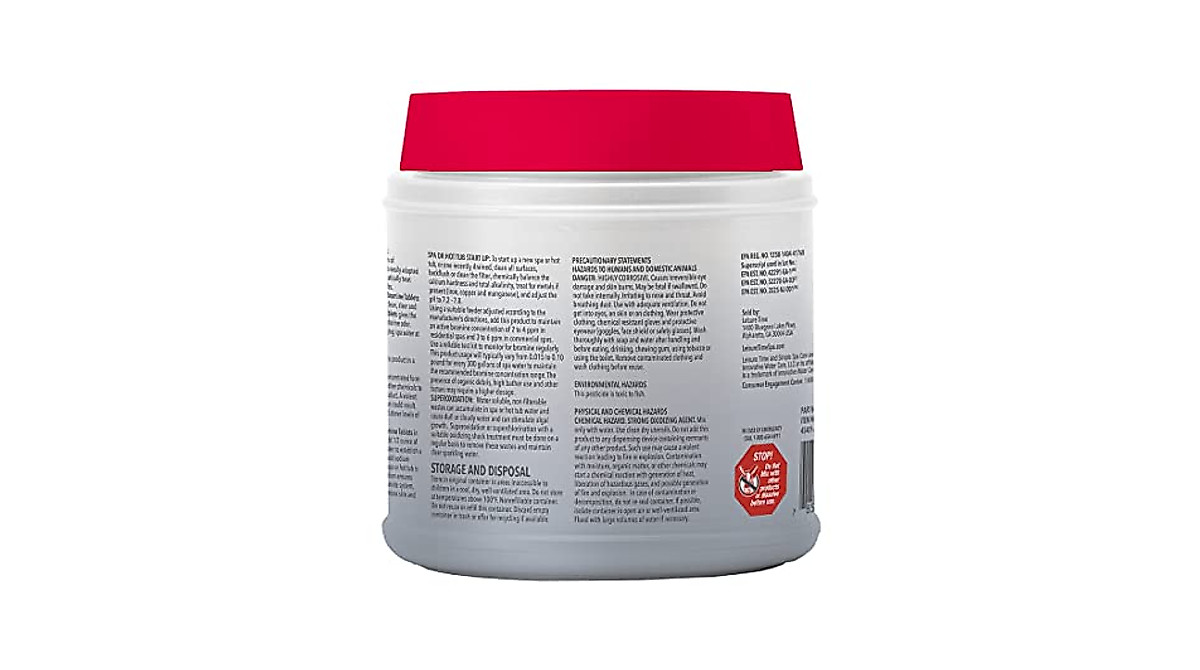 Leisure Time Brom Tabs - Low-Odor Bromine Tablets for Spas