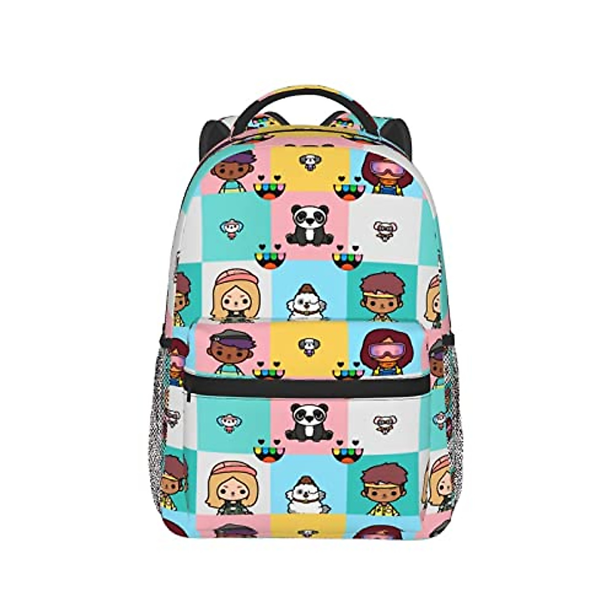 hgxim Backpack Pattern Lightweight Leisure Bag 3d Printing Large Capacity Pattern Leisure Bag Travel