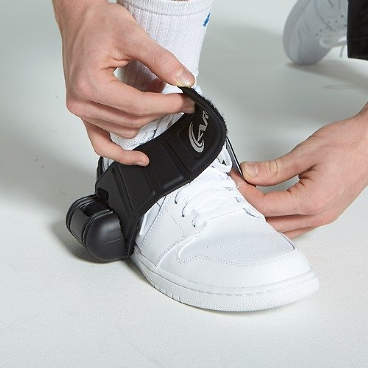 Ankle Roll Guard Armor1 (Left Foot) Ankle Support; Patented and Tested Alternative to an Ankle Brace for Ankle Roll Prevention, Ankle Support, Sprain Support; Good for Walking, Sports, Stroke