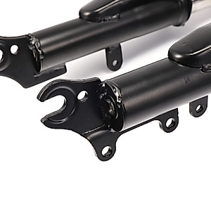 Relibupdater 12 Inch Front Suspension Fork,Compatible with 10'' 12'' Wheel,Scooter Fork Suit with E Bikes,Electric Scooters, Electric Bicycles, Motorcycles and Mountain Bikes