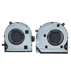 QUETTERLEE Replacement New Laptop CPU + GPU Cooling Fan for Asus ROG Strix GL502V S5VM FX60V ZX60VM FX502VM FX60VM Series EF75070S1-C530-S9A EF75070S1-C481-S9A 13N1-0SP0101 13N1-0SP0201 DC5V Fan