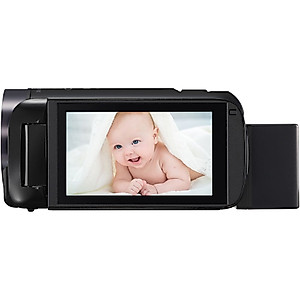 Canon VIXIA HF R700 Full HD Camcorder with 57x Advanced Zoom, 1080P Video, 3in Touchscreen and DIGIC DV 4 Image Processor - Black (Renewed)