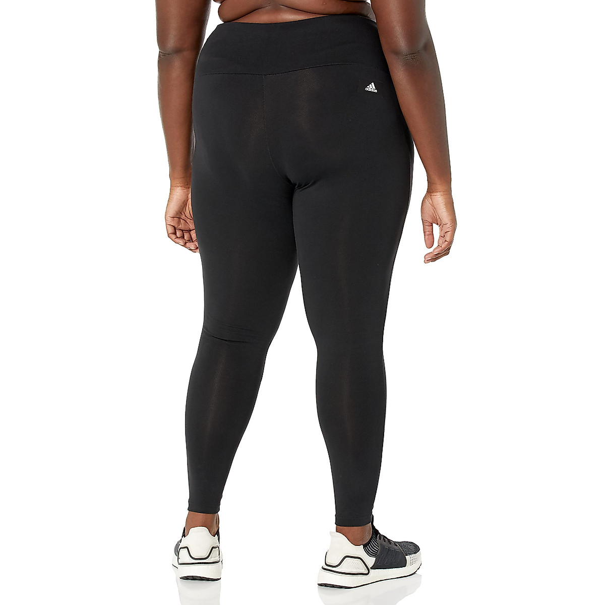 adidas Women's Sportswear 3-Bar Leggings, Black, Large