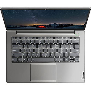 2021 Lenovo ThinkBook 14 Gen 2, 11th gen Intel i7-1165G7, 512GB SSD, 8GB DDR4 RAM, 14" FHD (1920 x 1080) IPS, Anti-Glare, Thunderbolt 4, Win 10 Pro - Mineral Grey