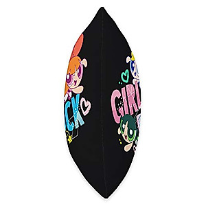 The Powerpuff Girls Girls Rock Throw Pillow, 18x18, Multicolor