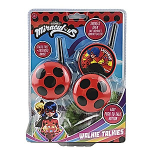 eKids Miraculous Ladybug Walkie Talkies for Kids, Indoor and Outdoor Toys for Kids and Fans of Miraculous Toys for Girls and Boys