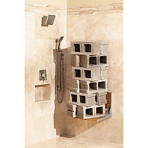 Moen 90 Degree Brushed Nickel Modern Eco-Performance Handshower Handheld Shower with 30-Inch Slide Bar and 69-Inch Metal Hose, S3879EPBN