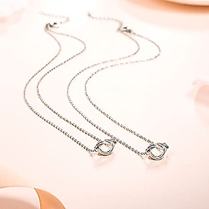 Best Friend Friendship Gifts for Women Best Friends Knot Friendship Necklace for 2 Teen Girls Jewelry, Teenage Girls Gifts Ideas Year Old Girls Birthday Christmas Gifts for Teen Girl Gifts BFF Friend Sisters, Cute Things for Teen Girls Trendy Stuff