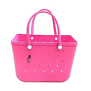 JinJing Carabiner Connector Accessories for Bogg Bag Keys Cup Holder Beach Tote Bag Hooks Inserts Charms Black