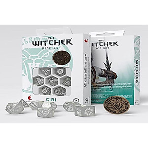 The Witcher Dice Set. Ciri - The Lady of Space and Time
