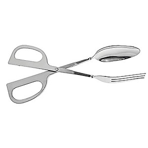 HUBERT Scissor-Style Salad Tong Stainless Steel - 10 1/2"L